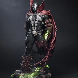 Spawn, Statue, 3d Print, Resin Printed, 3d Printing Service, Sculpture ...