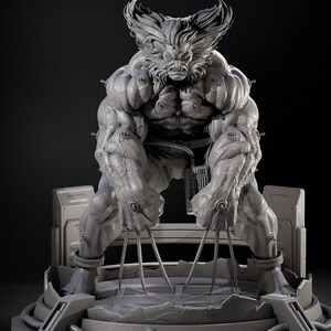 Weapon X, Statue, 3d Print, Resin Printed, X-men, 3d Printing Service ...