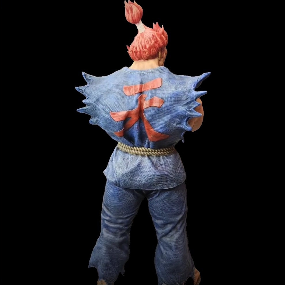 Akuma, Street Fighter, Inspired, Statue, 3d Print, Resin Printed - Etsy