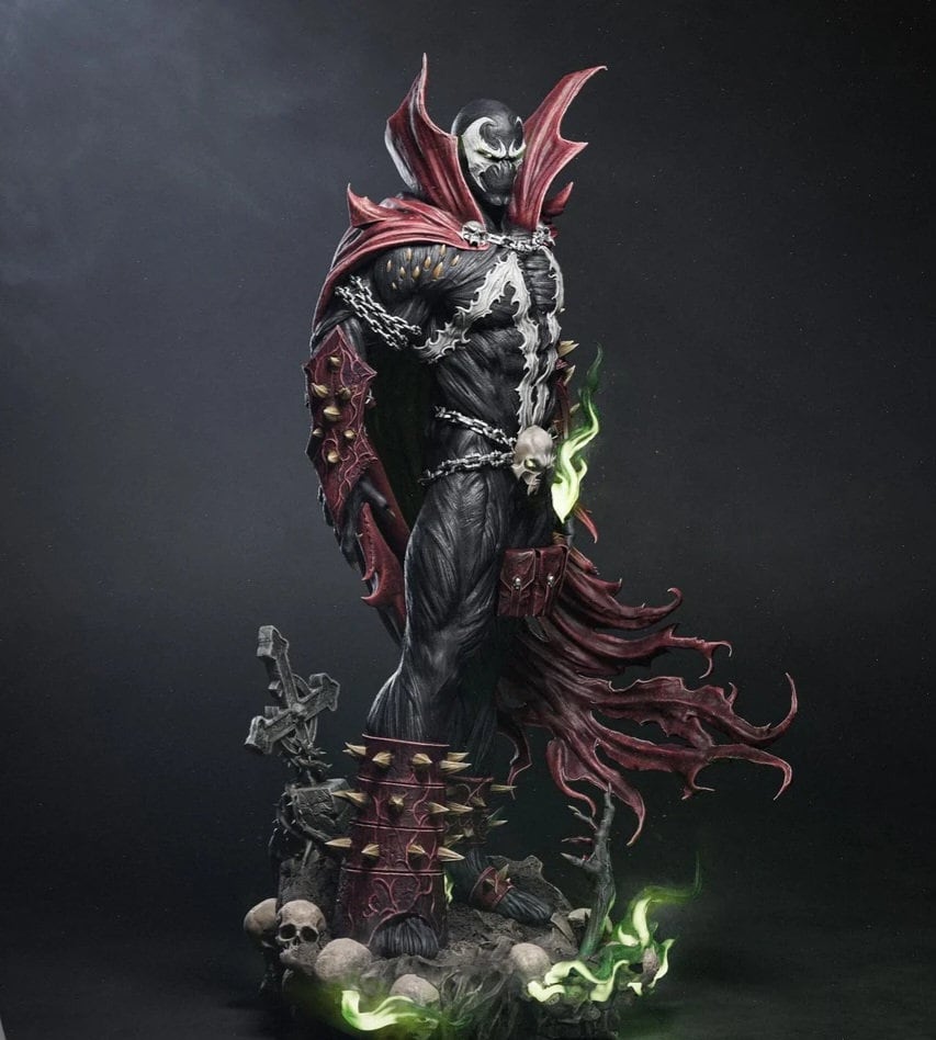 Spawn, Statue, 3d Print, Resin Printed, 3d Printing Service, Sculpture ...