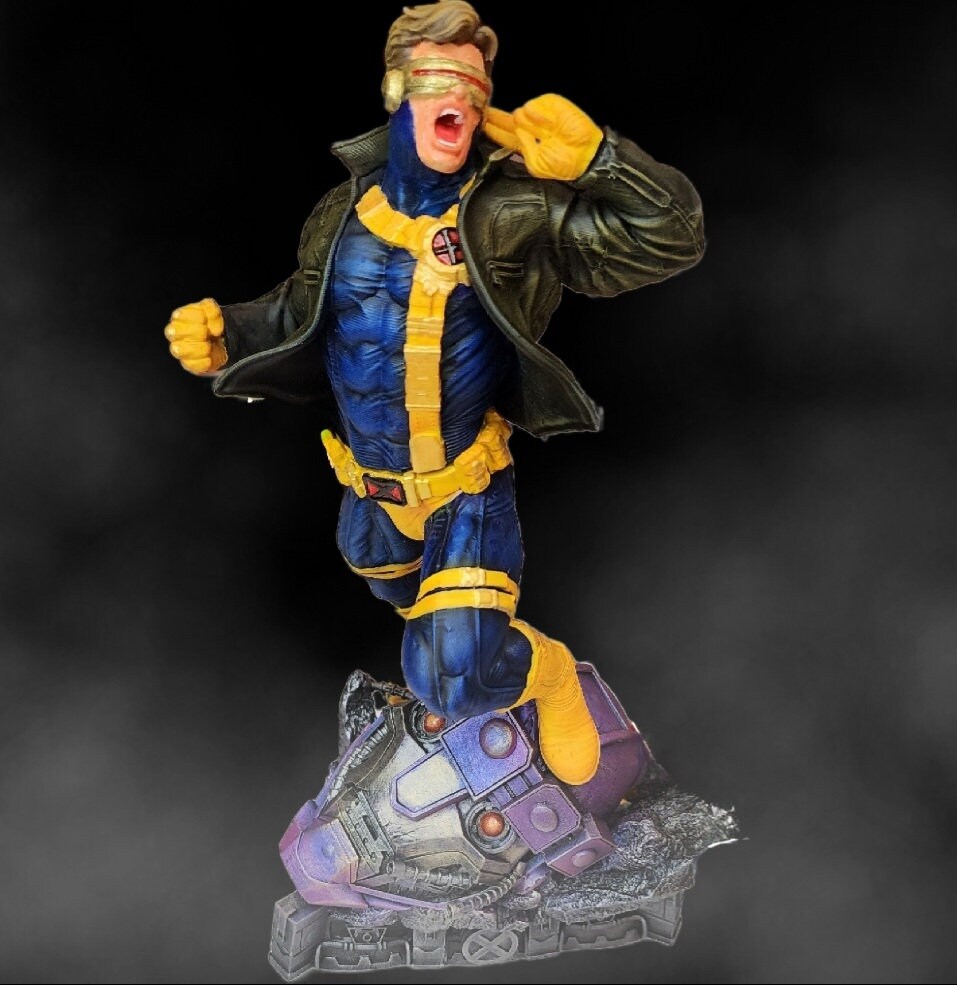 Cyclops, Statue, 3d Print, Resin Printed, X-men - Etsy