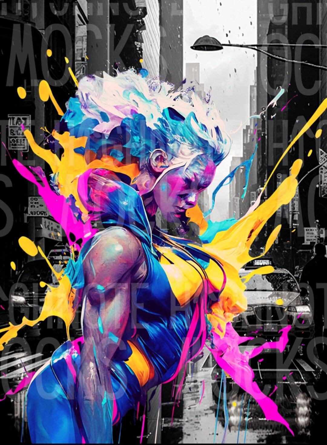 Superhero Fan Art Digital Print, Storm, Wall Art, Poster Art, Poster ...