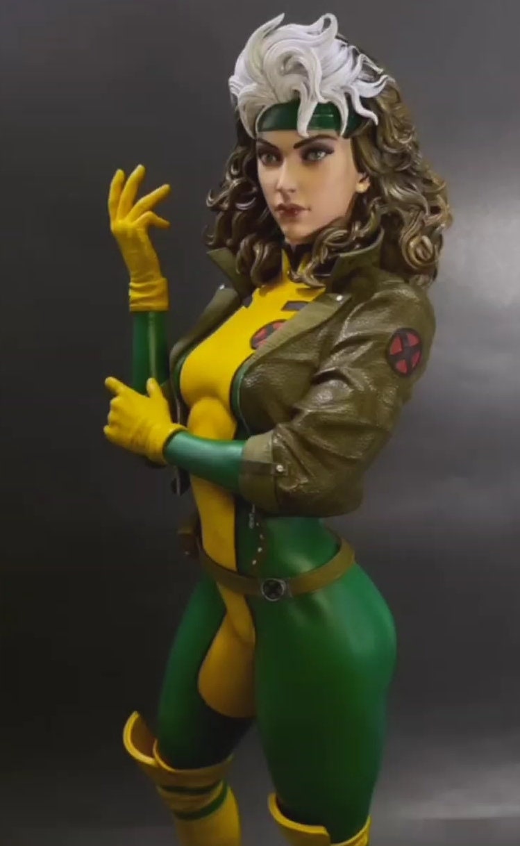 Rogue, X-men, Inspired, Statue, 3d Print, Resin Printed - Etsy