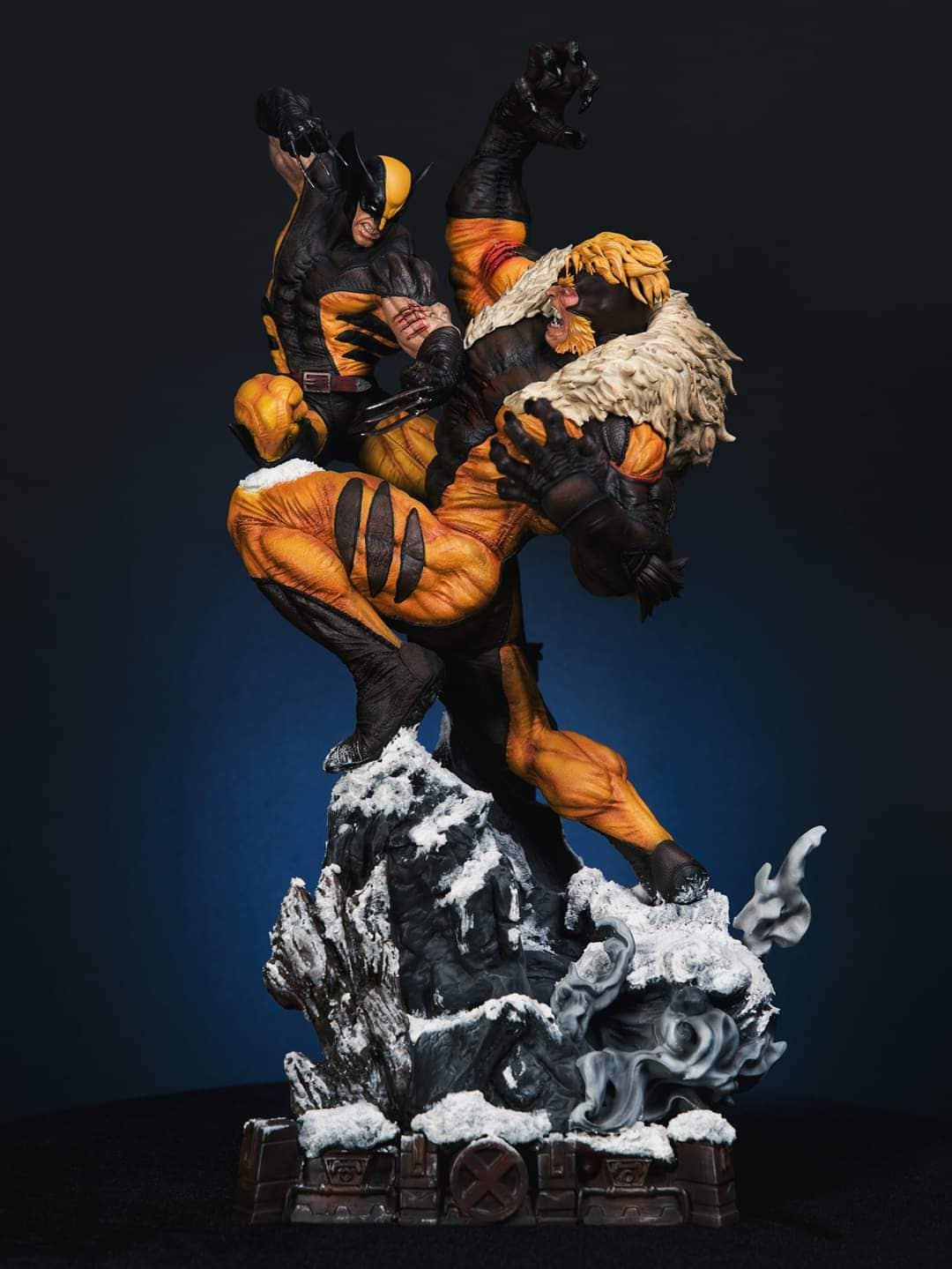 Wolverine, Logan, Weapon X, Sabretooth, Diorama, Statue, 3d Print ...