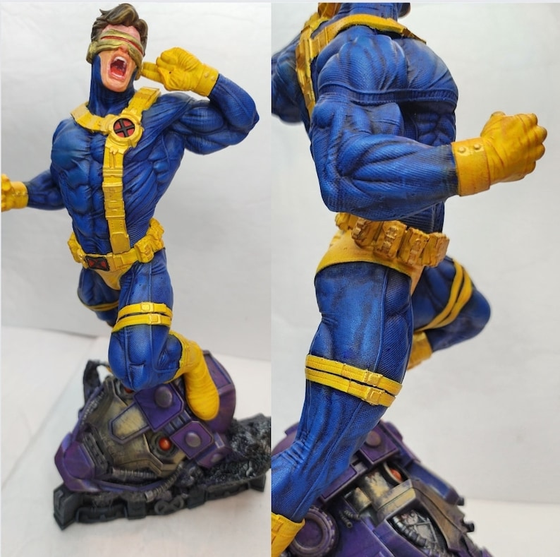 Cyclops, Statue, 3d Print, Resin Printed, X-men - Etsy
