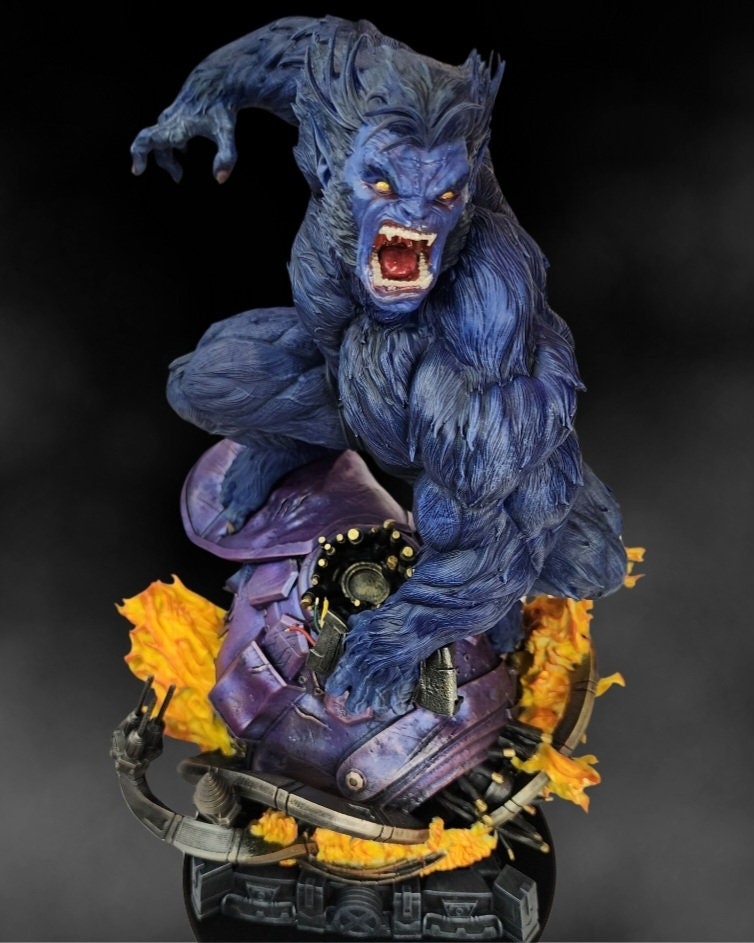Beast, Statue, 3d Print, Resin Printed, X-men, 3d Printing Service ...