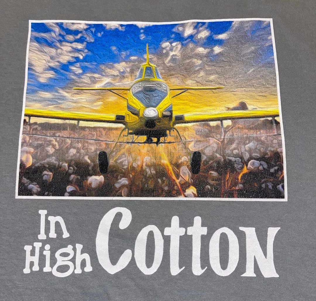 In High Cotton Crop Duster T-shirt - Etsy