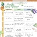 Weekly Meal Planner Printable Pdf | Colorful Veggie Design | Watercolor ...