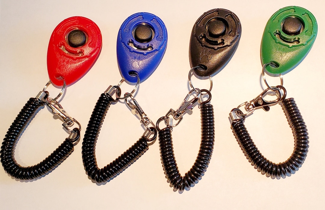Dog/puppy Training Starter Clicker With Wrist Strap by Clicker King™ (2 ...