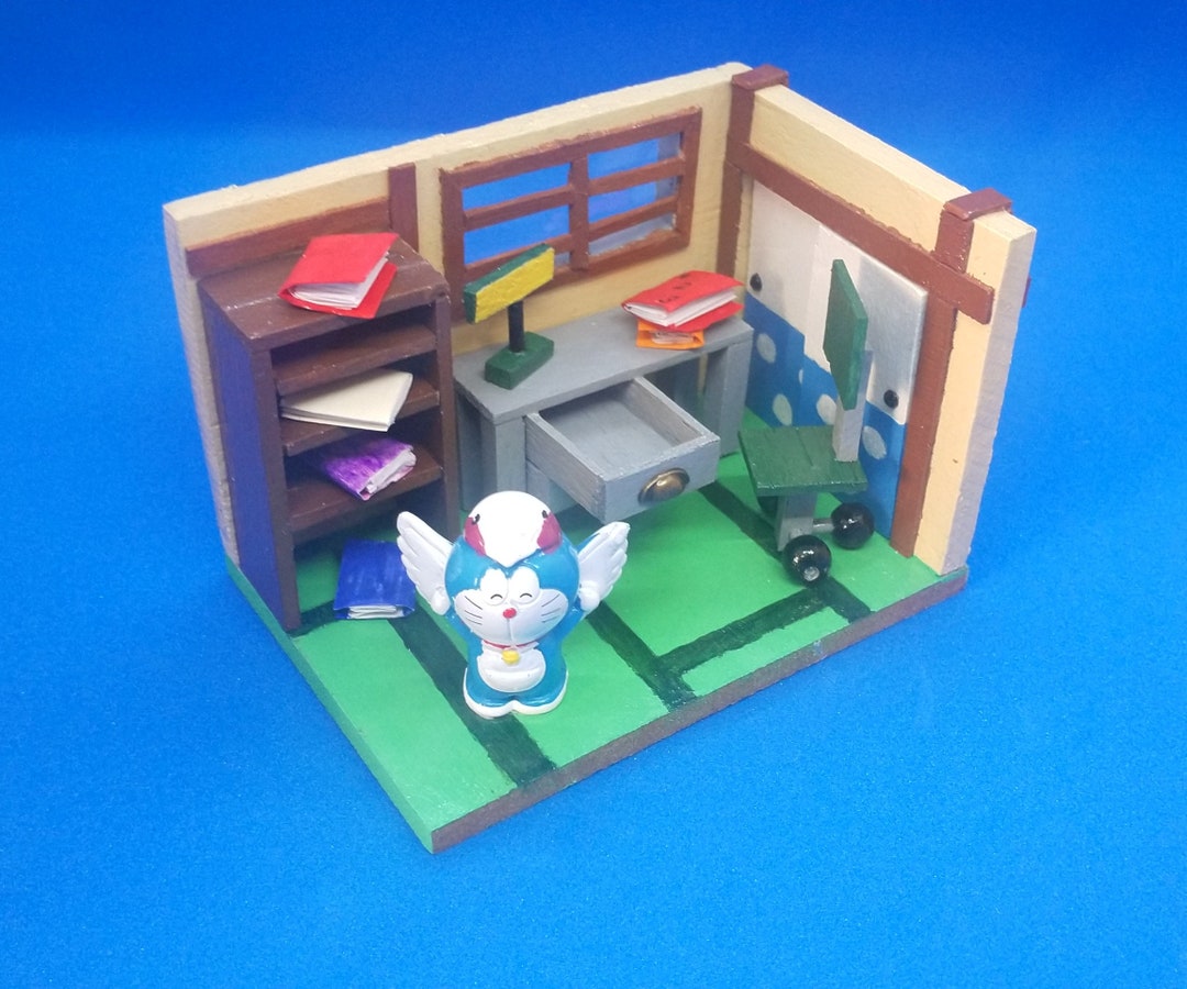 Diorama Doraemon and Nobita Study Room Decor Diorama - Etsy Diorama Doraemon and Nobita Study Room Decor Diorama - Etsy