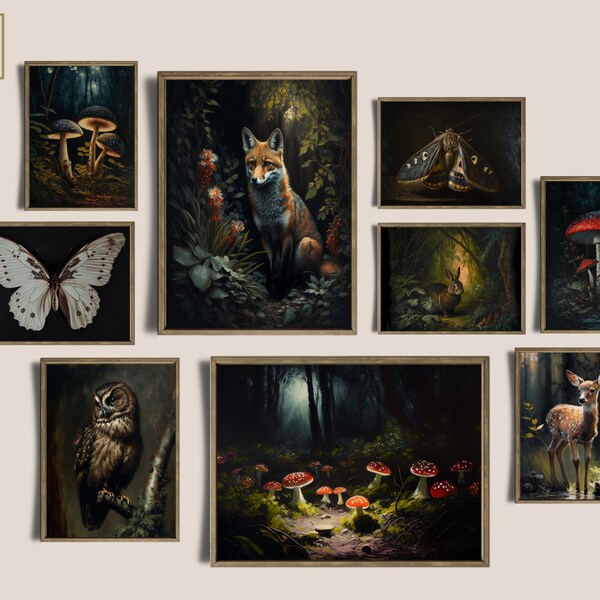 Cottagecore Print Set - Etsy