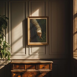 Elegant Dark Academia Printable, Vintage Painting Inspired Wall Art ...