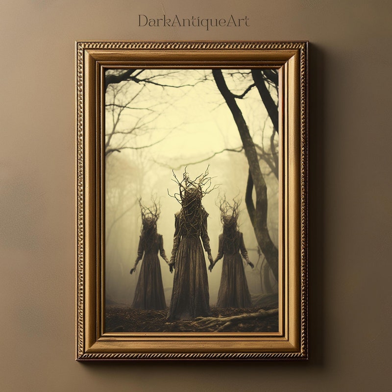 Forest Witch Art - Etsy