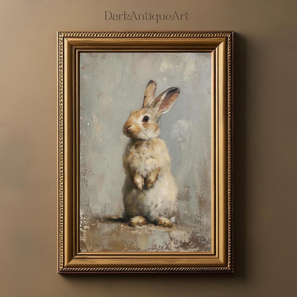 Rabbit Art - Etsy