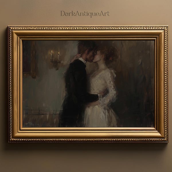 Love Couple Painting - Etsy
