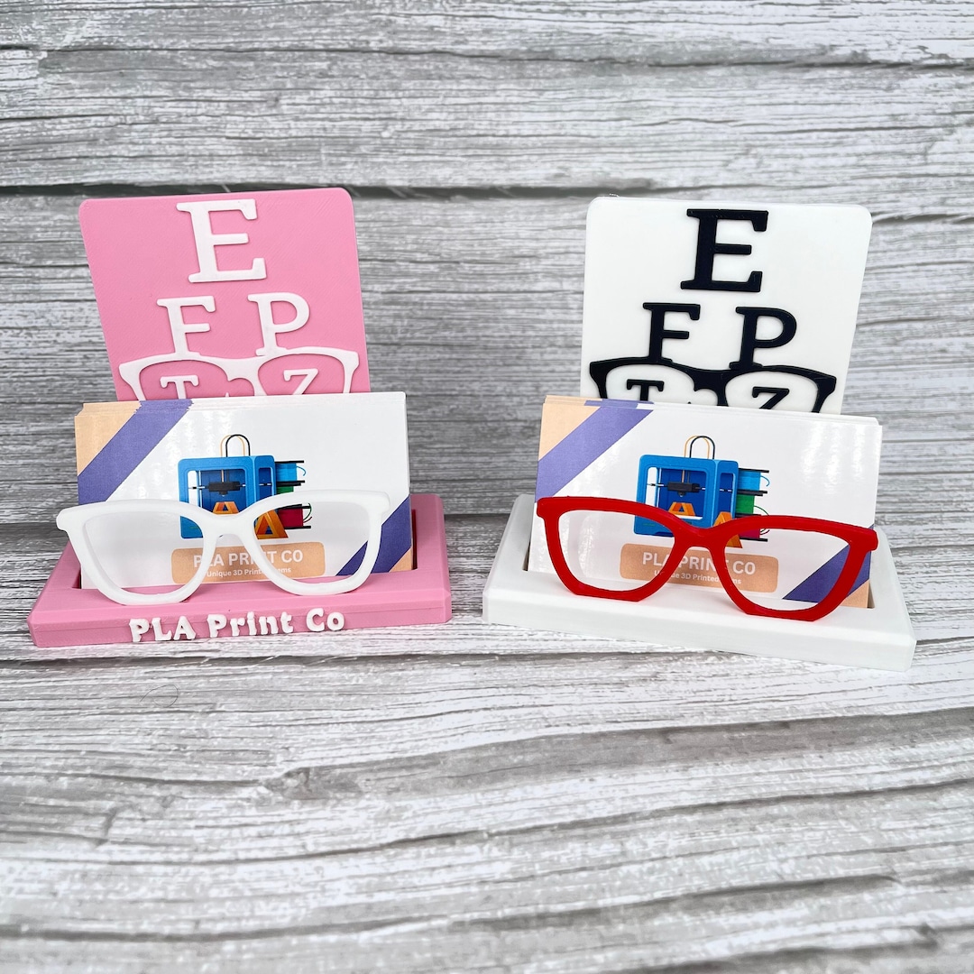 Eyewear Business Card Holder, Eye Doctor Business Card Holder, Eye Care ...