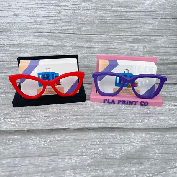 Glass Card Holder - Etsy