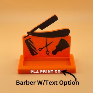 Barber & Hairstylist Business Card Holder, Baber Gift, Hairdresser Card ...