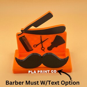 Barber & Hairstylist Business Card Holder, Baber Gift, Hairdresser Card ...