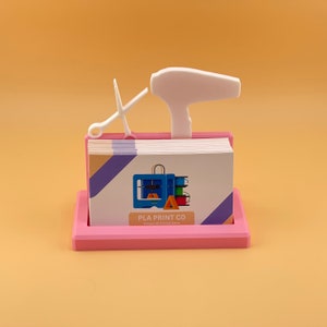 Barber & Hairstylist Business Card Holder, Baber Gift, Hairdresser Card ...