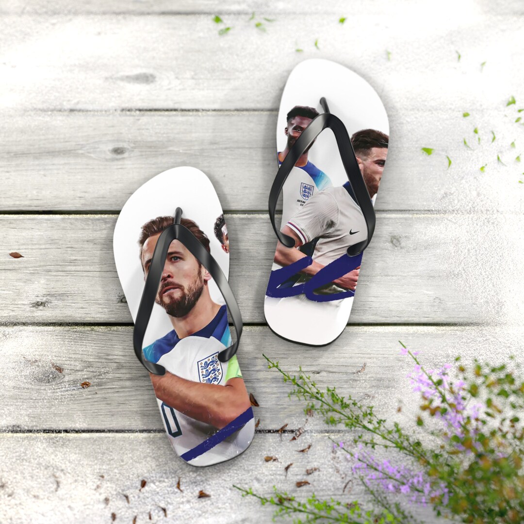 Flip Flops for England Euro 2024 Football Fans - Etsy