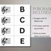 Printable Music Flashcards, Treble and Bass Clef, Music Theory ...