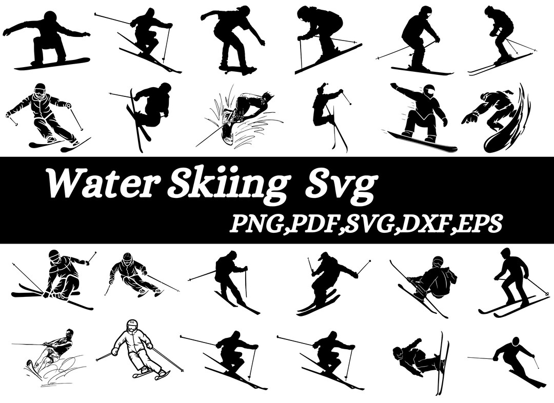 Ski Svg Bundleskis Svgsnowflake Svgwinter Sports Bundle - Etsy