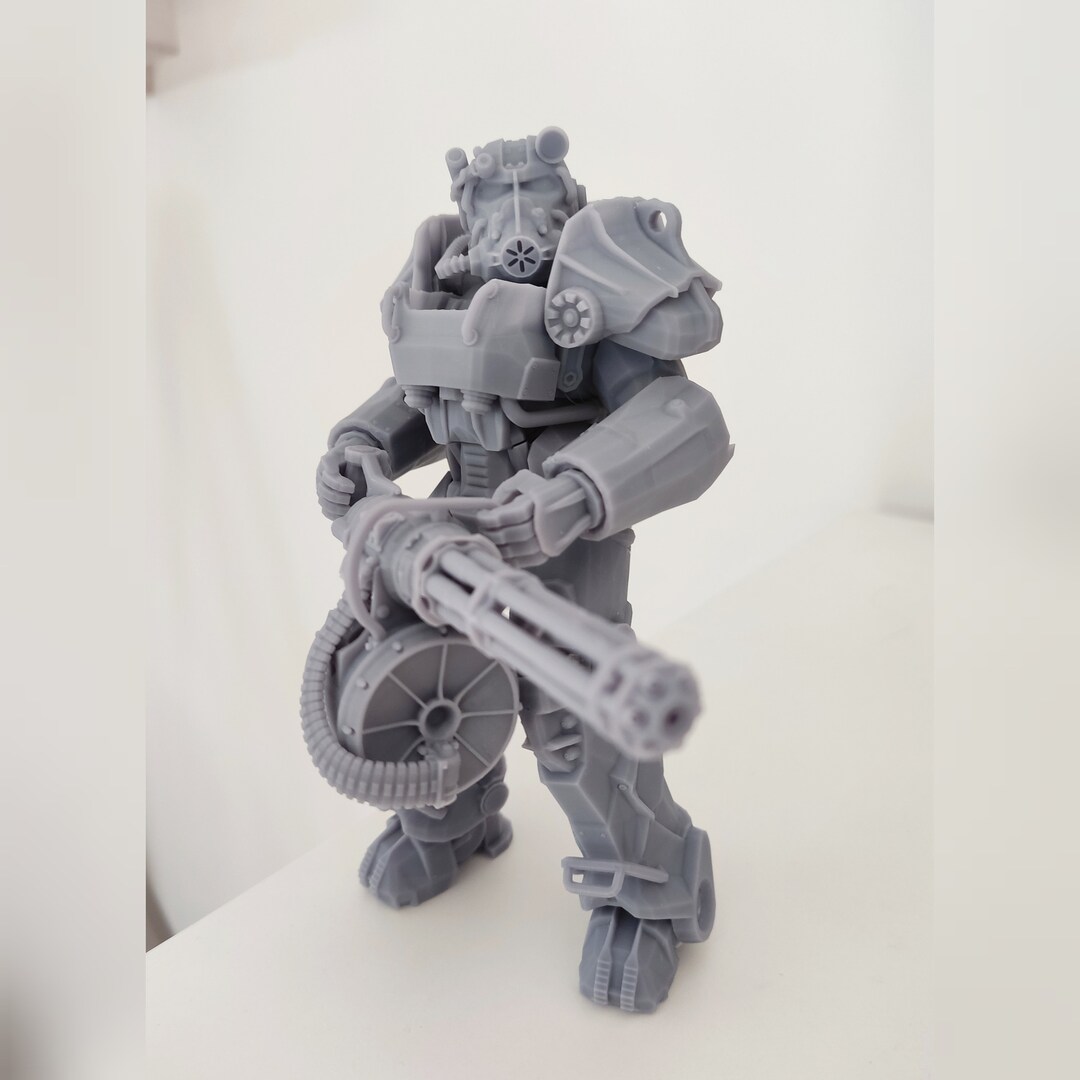 Power Armor T60 Fallout Action Figure - Etsy