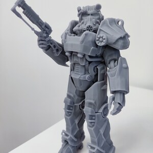 Power Armor T60 Fallout Action Figure - Etsy