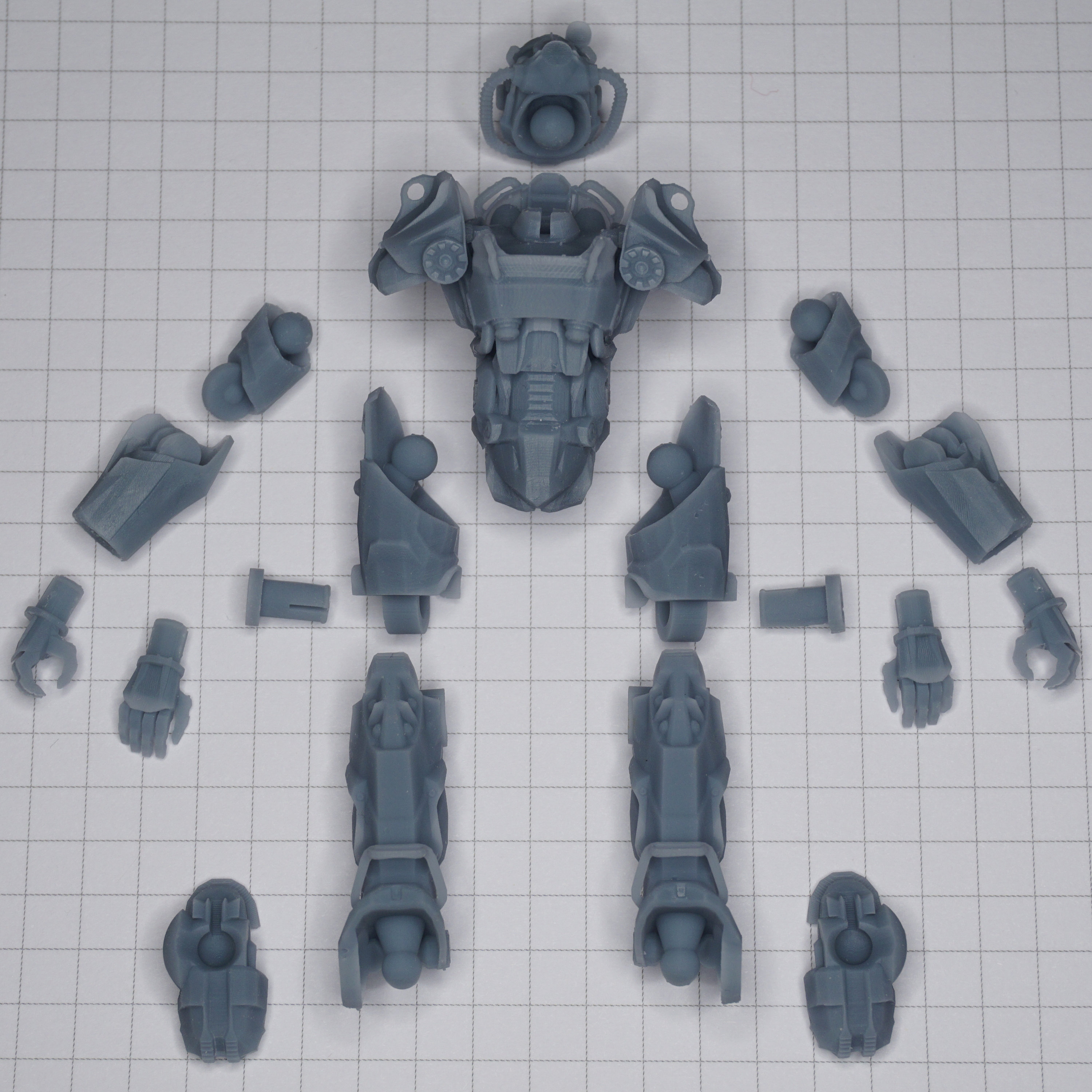 Power Armor T60 Fallout With Movable Limbs - Etsy