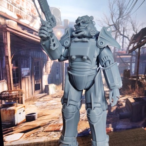Power Armor T45 Fallout Action Figure - Etsy