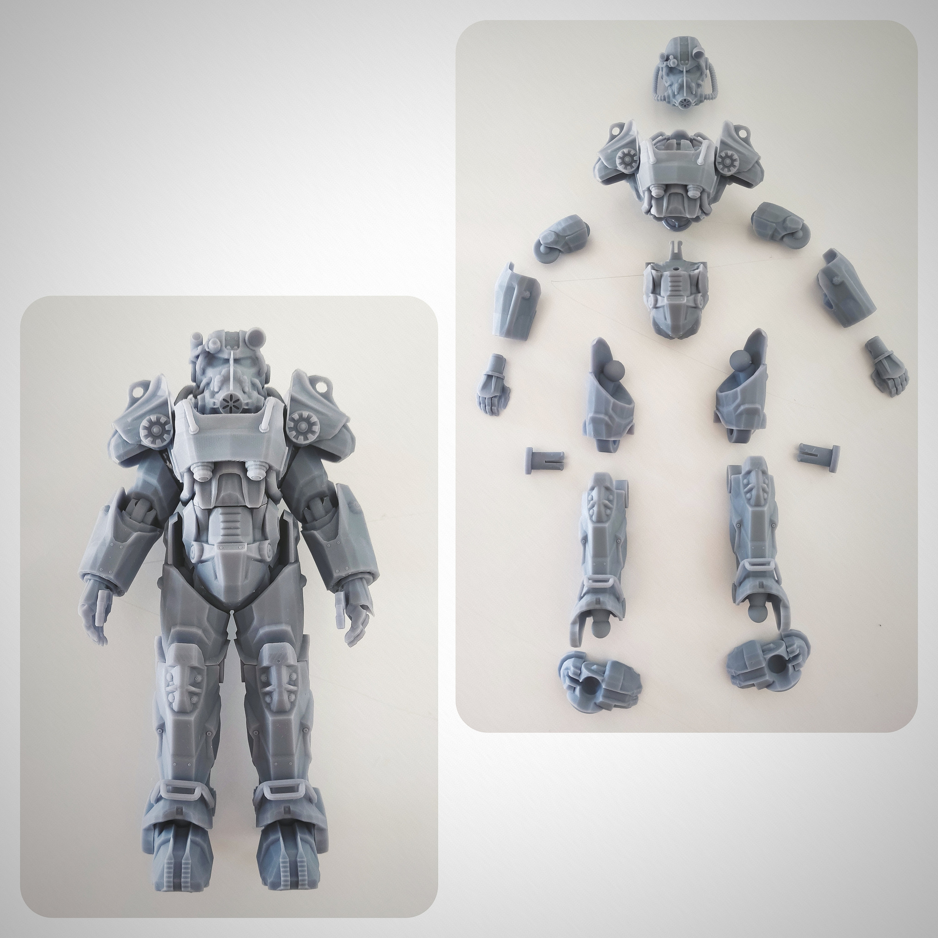 Power Armor T60 Fallout Action Figure - Etsy 日本