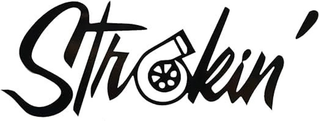 Strokin Diesel Powerstroke Decal 7.3 - Etsy