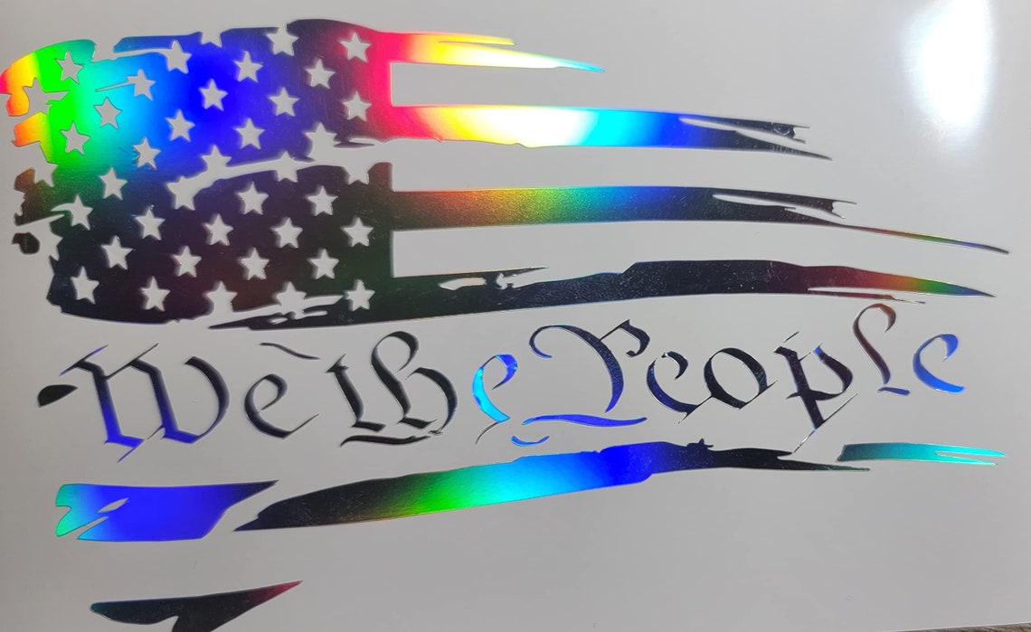 We the People Decal American Flag 2nd Amendment Vinyl - Etsy