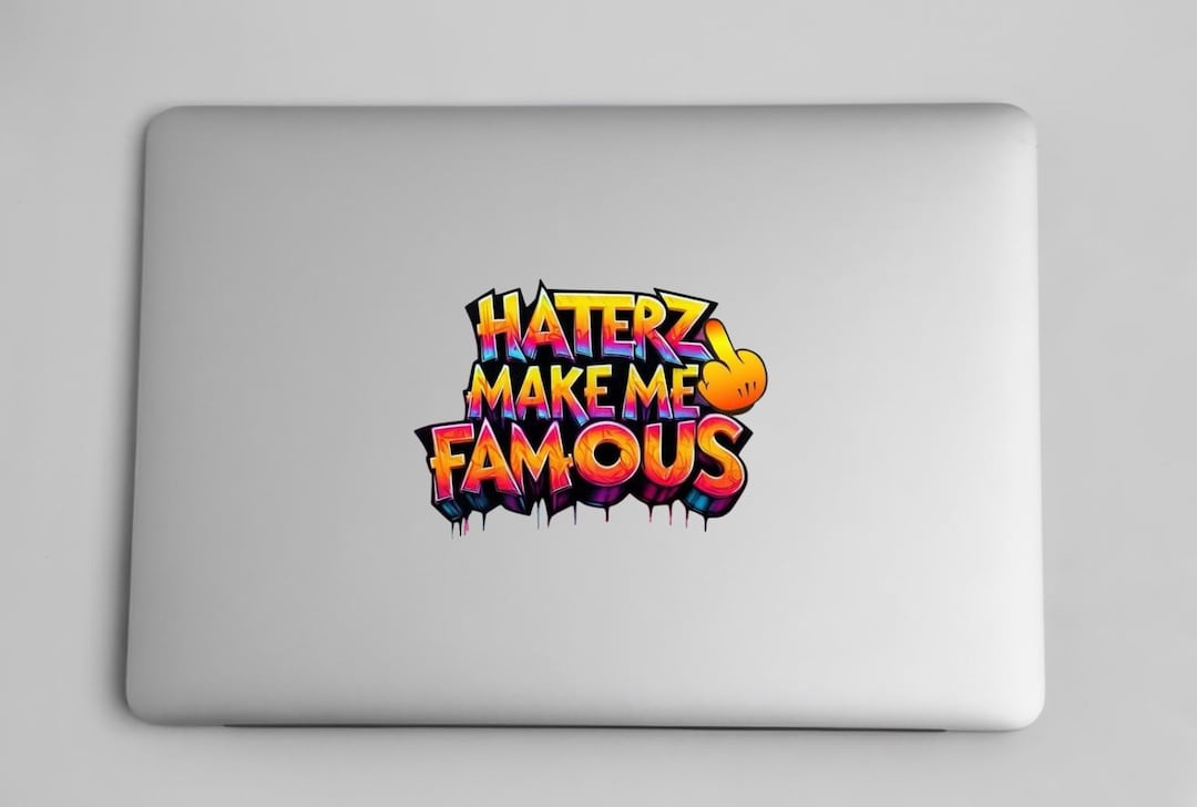 Weatherproof and UV Resistant Sticker for Laptop, Cars, Trucks ...
