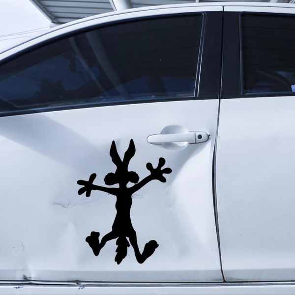 Funny Car Dent Decal - Etsy