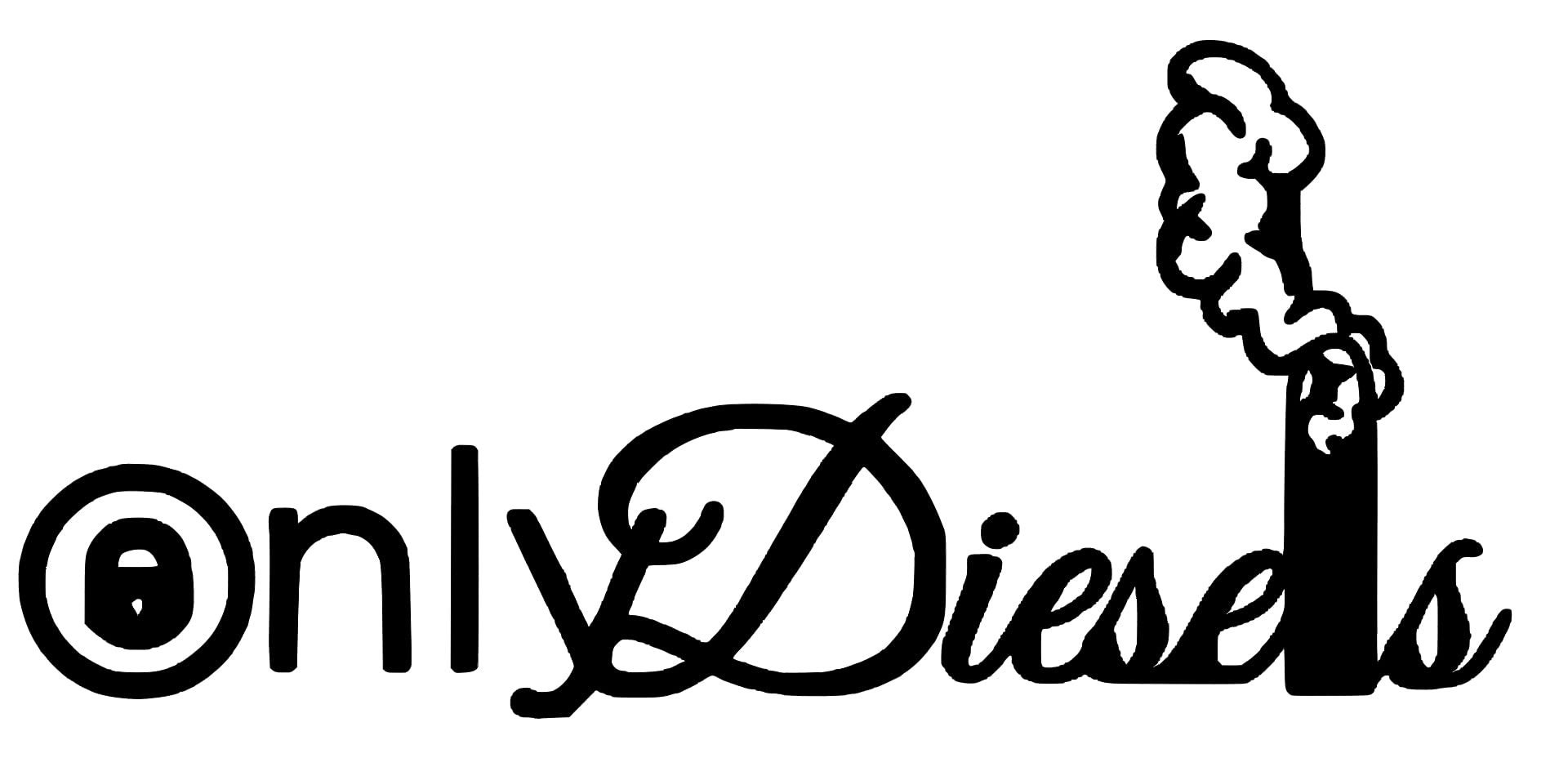 Only Diesels Viynal Window Decal, Bumper Sticker Meme - Etsy