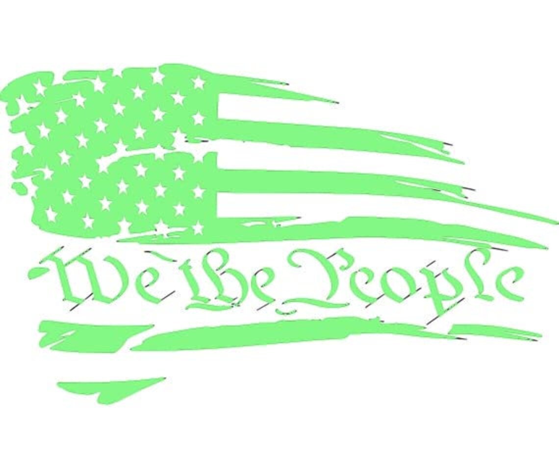 We the People Decal | American Flag | 2nd Amendment | Vinyl Decal ...