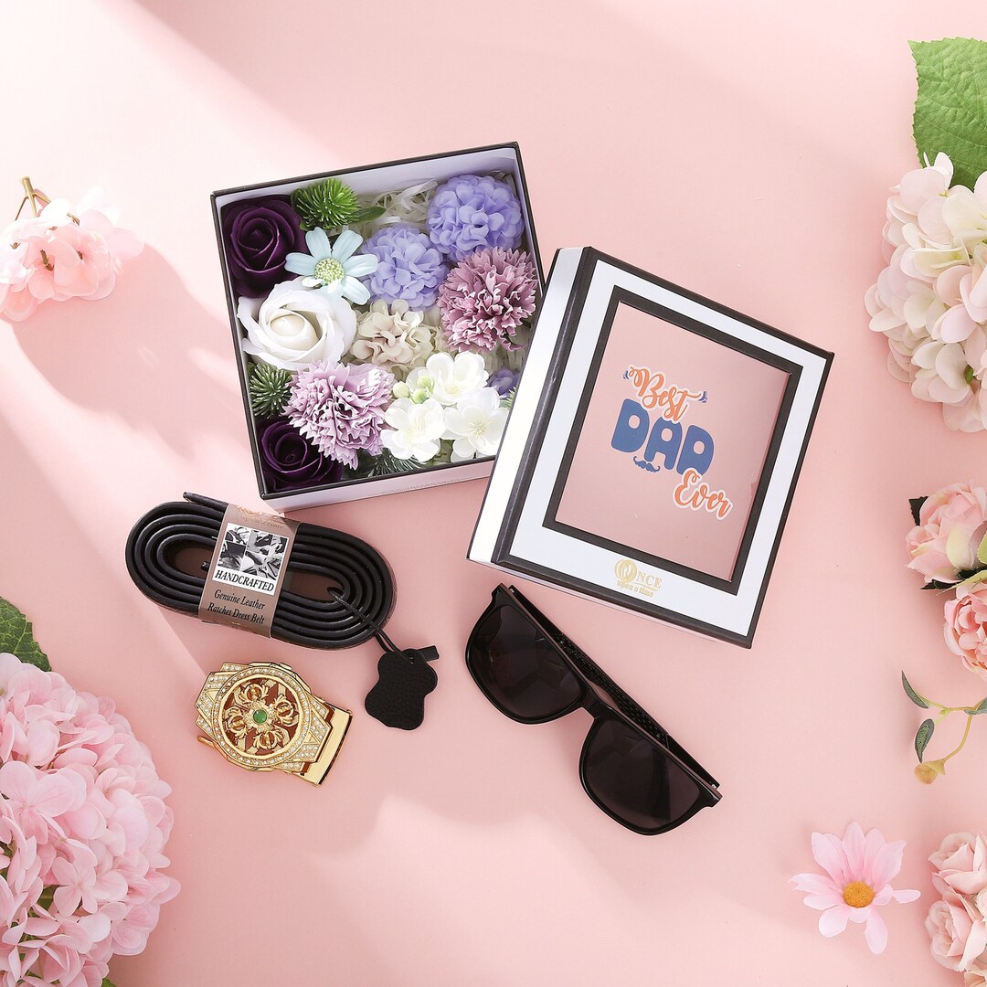 Fathers Gift Box From Daughter, Personalized Dad Birthday Gift, Fathers ...