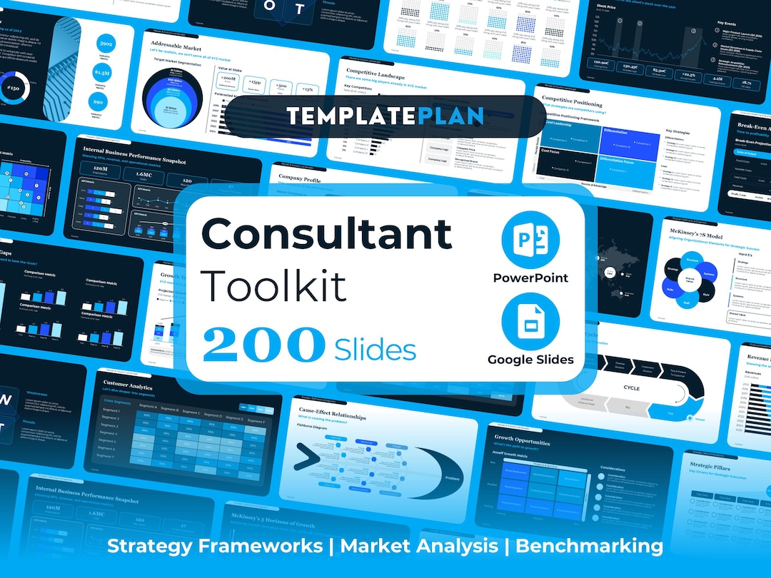 Consulting Toolkit | Powerpoint Template for Strategy Presentations ...