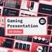 Gaming Powerpoint Template Business Presentation for Project and ...