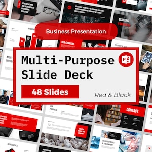 Business Presentation Simple Clean Slide Deck Powerpoint Template ...