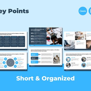 Strategy Consulting Powerpoint Presentation Business Template - Etsy