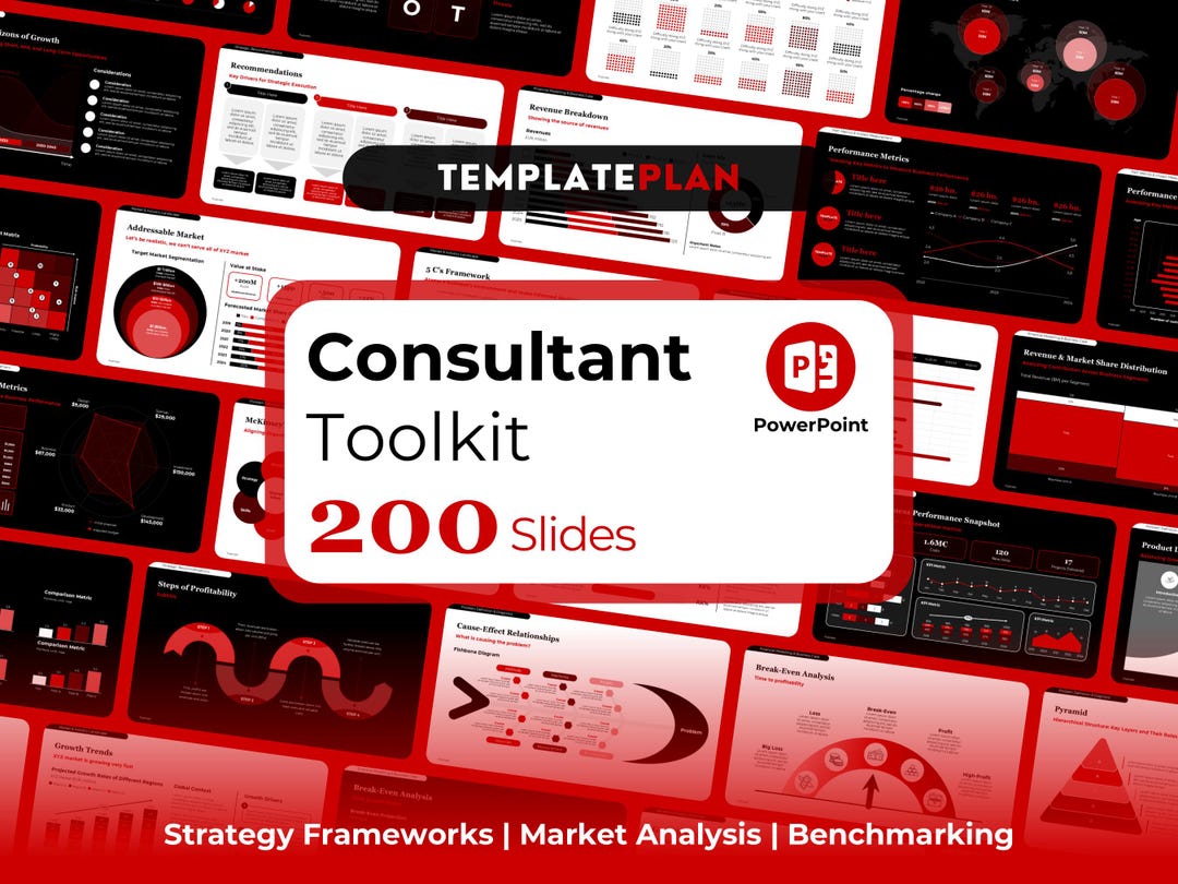 Consulting Toolkit | Powerpoint Template for Strategy Presentations ...