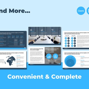 Strategy Consulting Powerpoint Presentation Business Template - Etsy