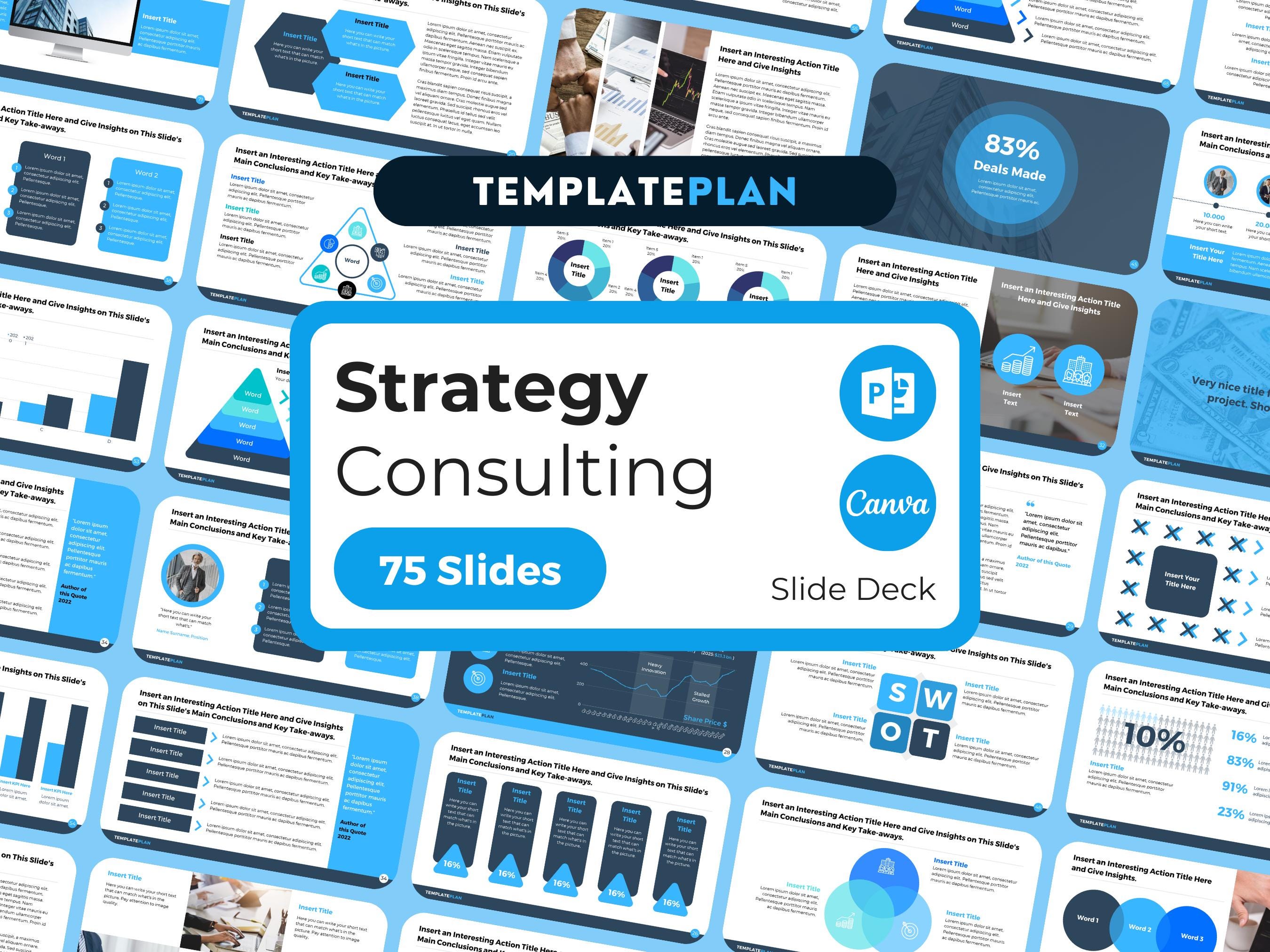 Strategy Consulting Powerpoint Presentation Business Template ...