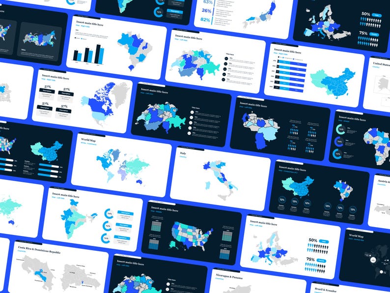 2025 Consulting Maps Collection: Editable Powerpoint Maps for ...