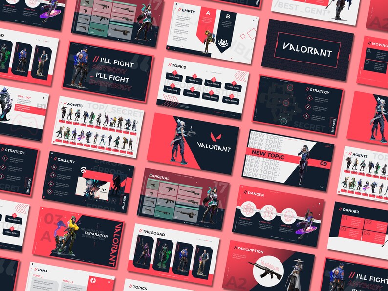 Gaming Powerpoint Template Business Presentation for Project and ...