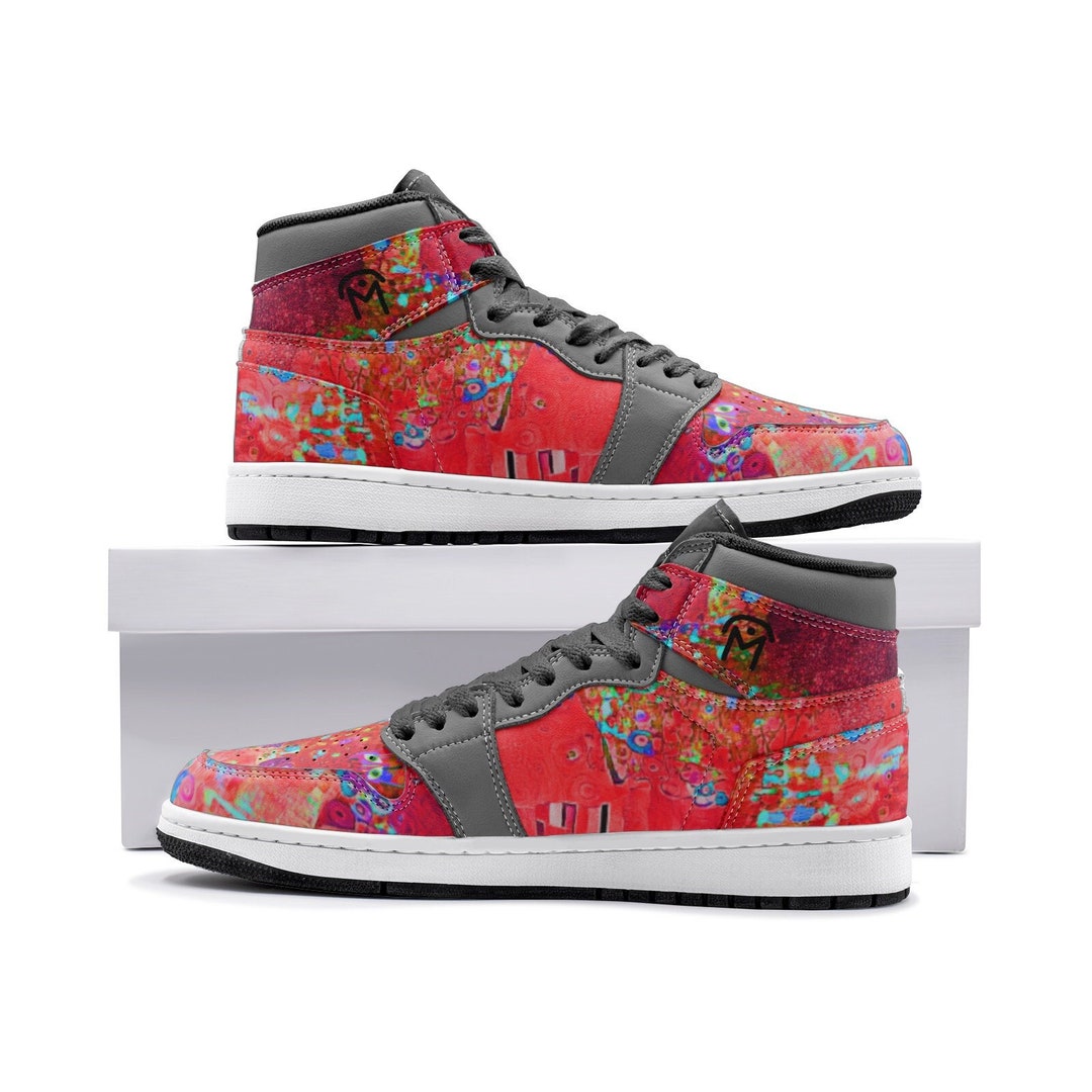 Sneakers Jordy Klimt Red N2 by Malopium High Top Women Men Free ...