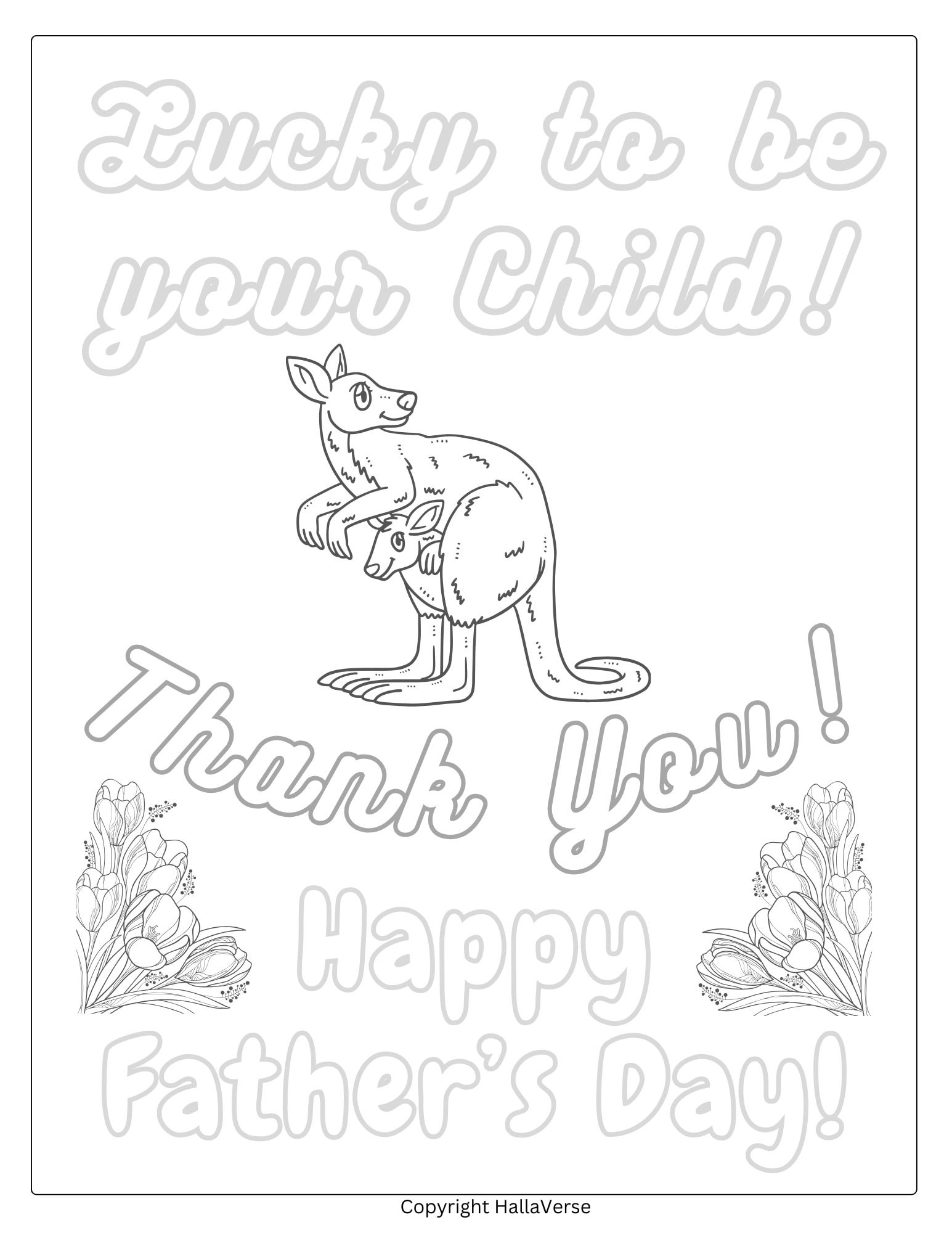 Happy Father's Day Coloring Book. Color & Gift Your Dad! - Etsy